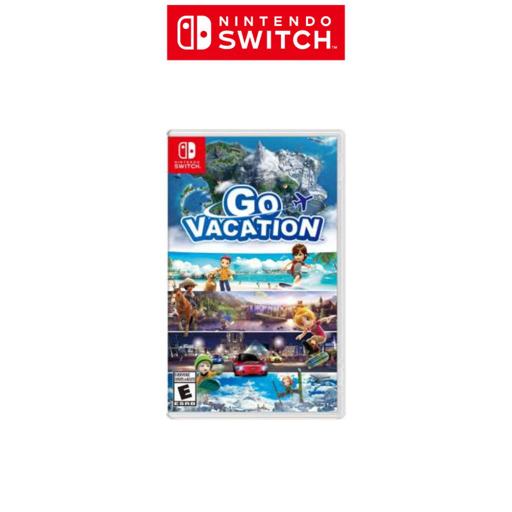 [Nintendo Official Store] Go Vacation (แผ่นเกม) | Shopee Thailand