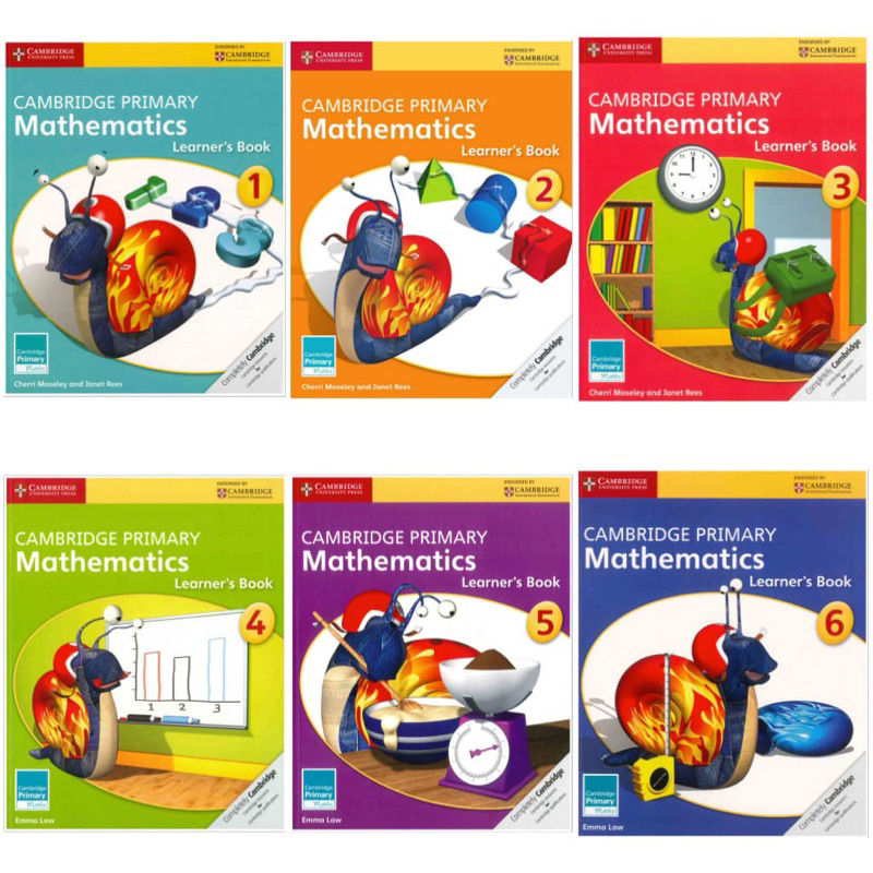 cambridge primary mathematics Learner’s Book 1-6 หนังสือเรียนคณิตศาสตร์ ...