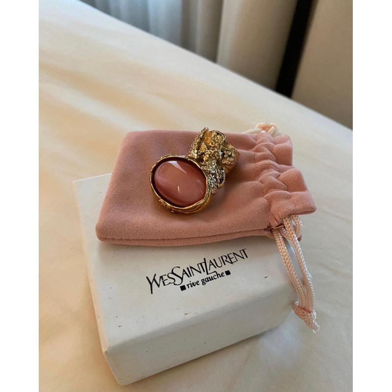 Ysl ring size 6 like new อปก กล่อง มีถุงผ้าให้คะ | Shopee Thailand