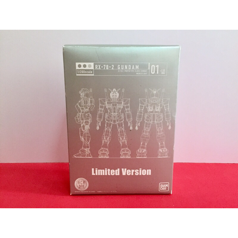 โมเดลกันดั้ม GUNDAM R X78-2 HCM PRO 01-LV LIMITED VERSION BANDAI ...