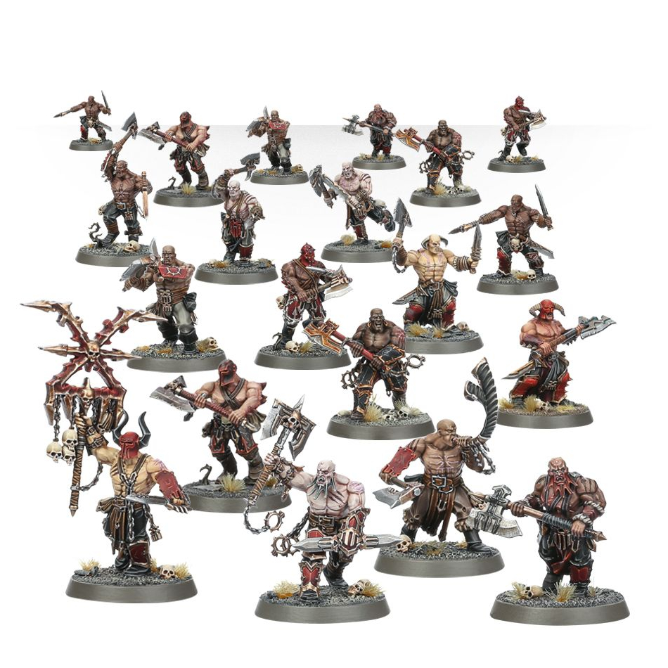 Warhammer AOS : Blades of Khorne : Bloodreavers x10 | Shopee Thailand