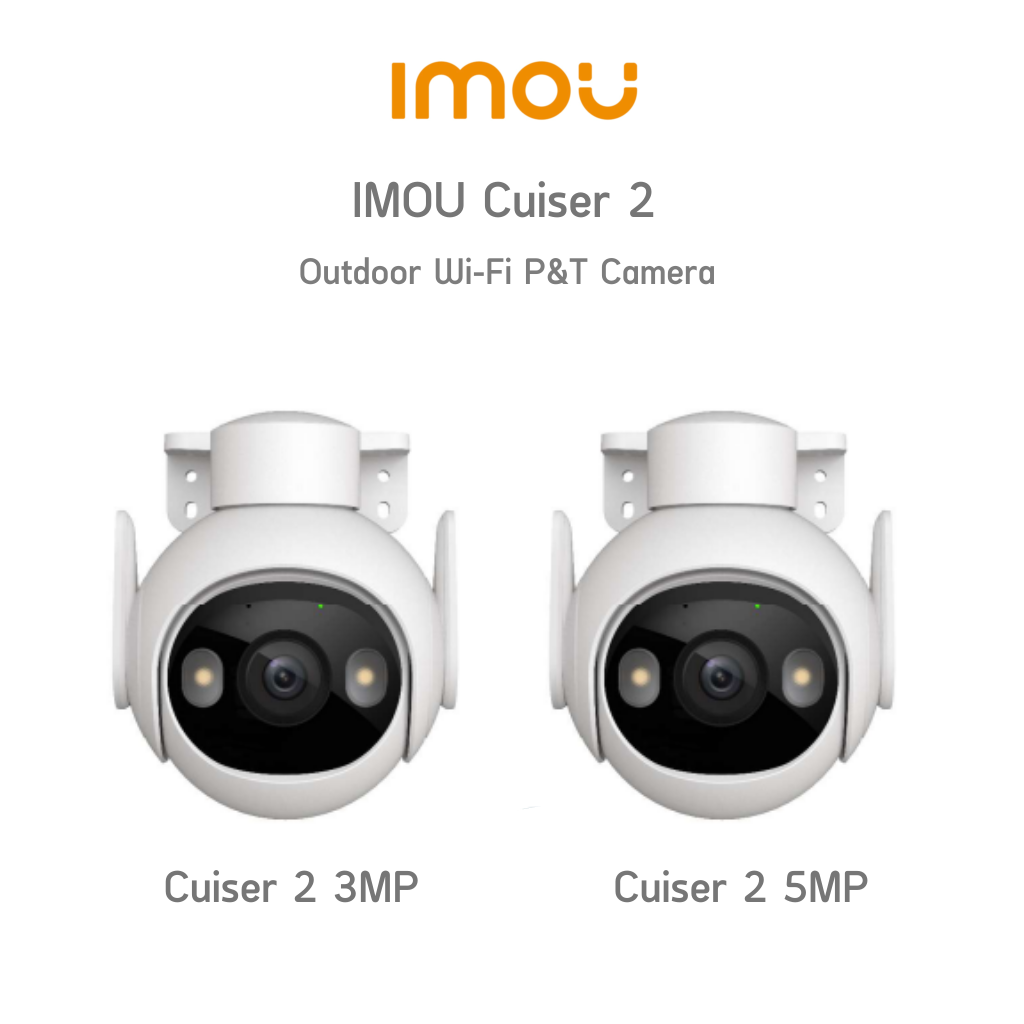 IMOU Cruiser (Cruiser2 3MP,5MP) หมุนได้ 360 องศา ระบบติดตามอัจฉริยะ พูด ...