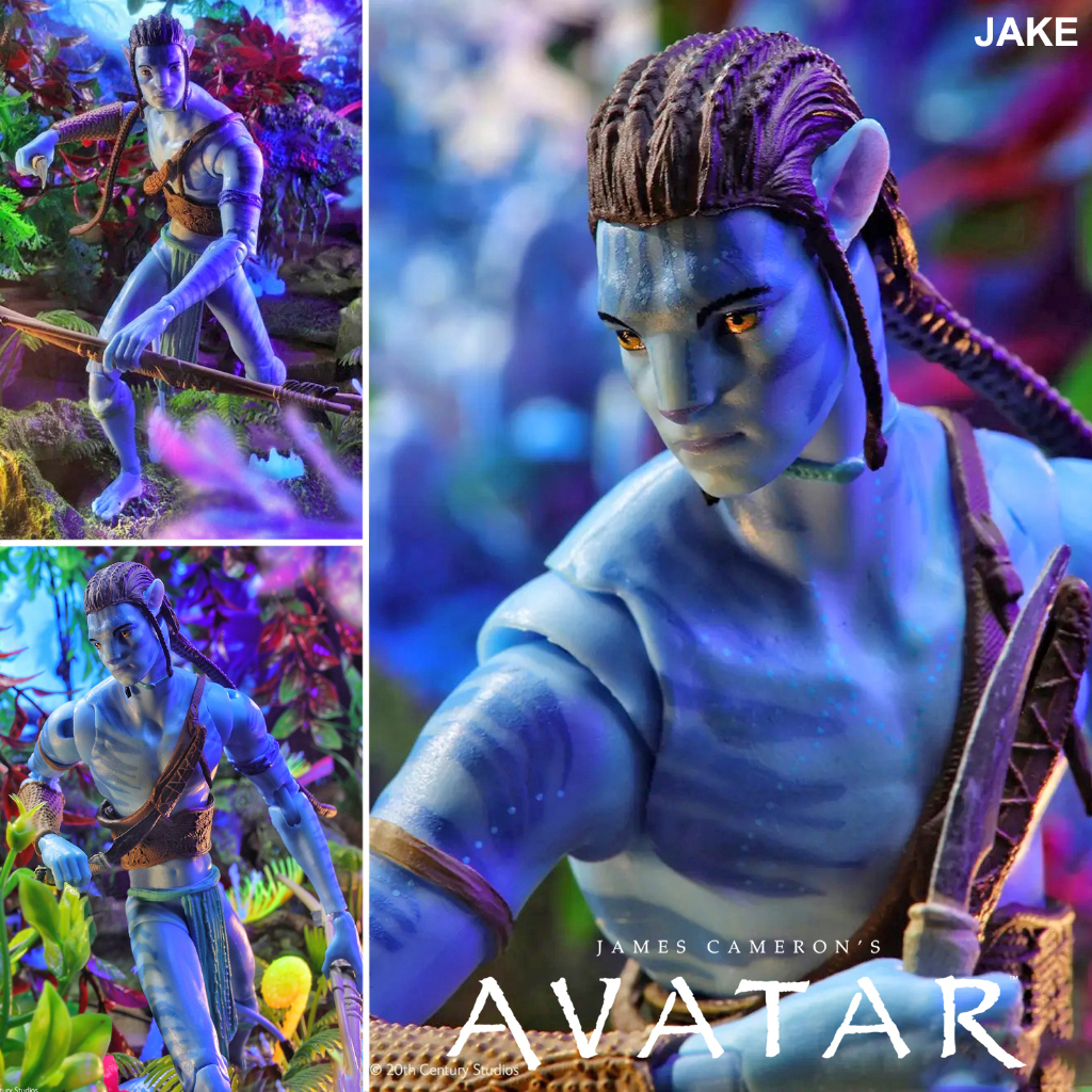 แอคชั่น ฟิกเกอร์ McFarlane Toys Reveals 7 จากหนังดัง Avatar อวตาร Navi Jake Sully เจค ซัลลี ...