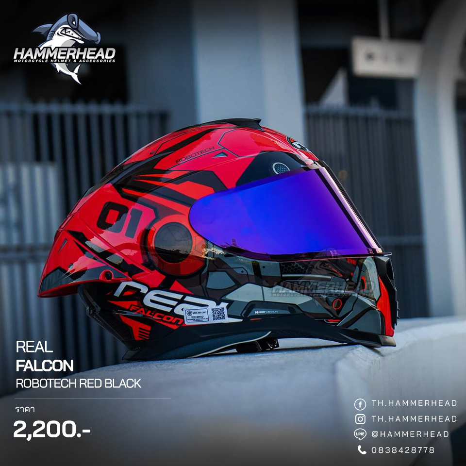 REAL Falcon Robotech ใหม่ 2023 มาพร้อมสปอยเลอร์โคตรซิ่ง !! | Shopee ...