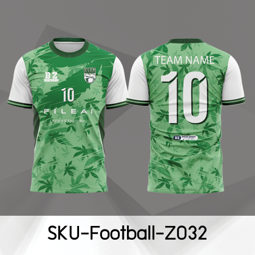 BAYZA เสื้อบอล เสื้อฟุตบอล เปลี่ยนชื่อ+เปลี่ยนเบอร์ฟรี Z032 | Shopee Thailand