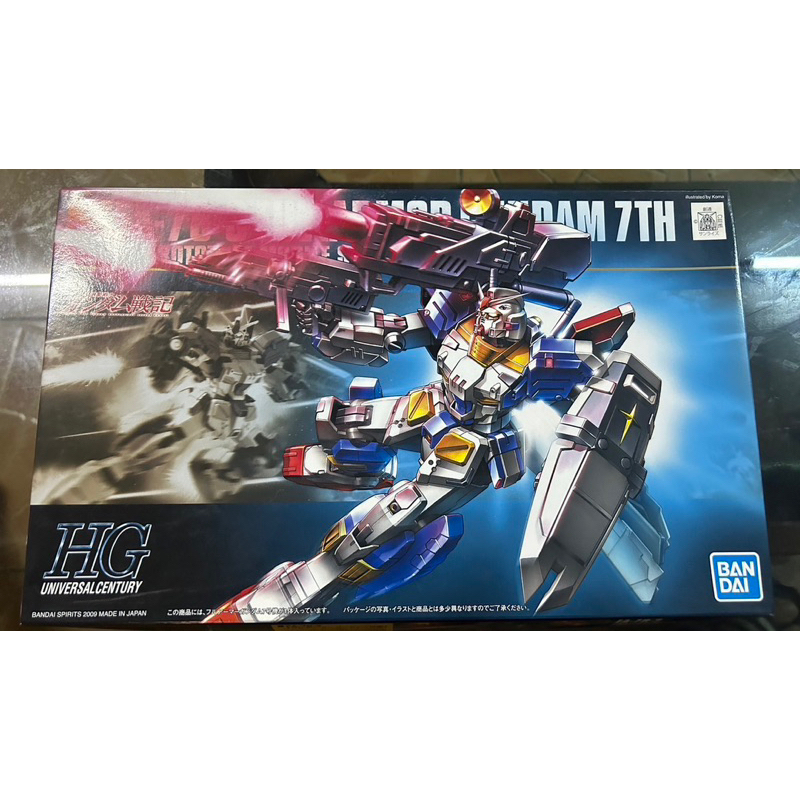 Gunpla High Grade 1/144 Universal Century Model Kit HGUC-98 HG FA-78-3 FULL ARMOR GUNDAM 7TH ...