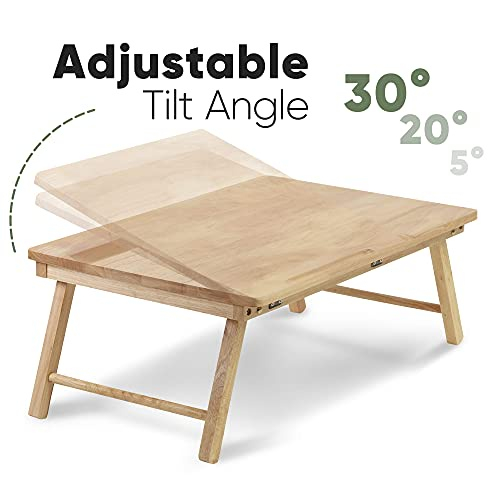 โต๊ะวางแล๊ปท็อป ไตล์มินิมอล Laptop Half-Open Top💥(สินค้ามีตำหนิ)💥 ...