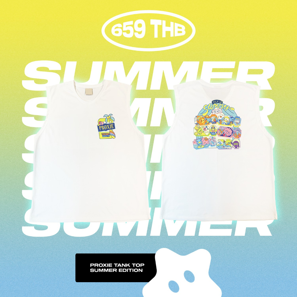 [Instock] PROXIE Tank Top (Summer Edition) | Shopee Thailand