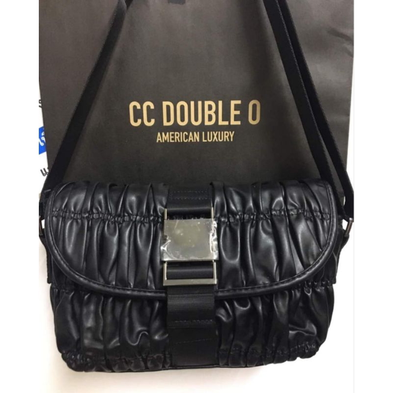 CC DOUBLE O กระเป๋าสะพายข้าง ปรับสายได้ ใหม่มาก | Shopee Thailand