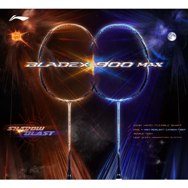 ไม้แบด Li-Ning Blade X 900 max Moon & Sun | Shopee Thailand