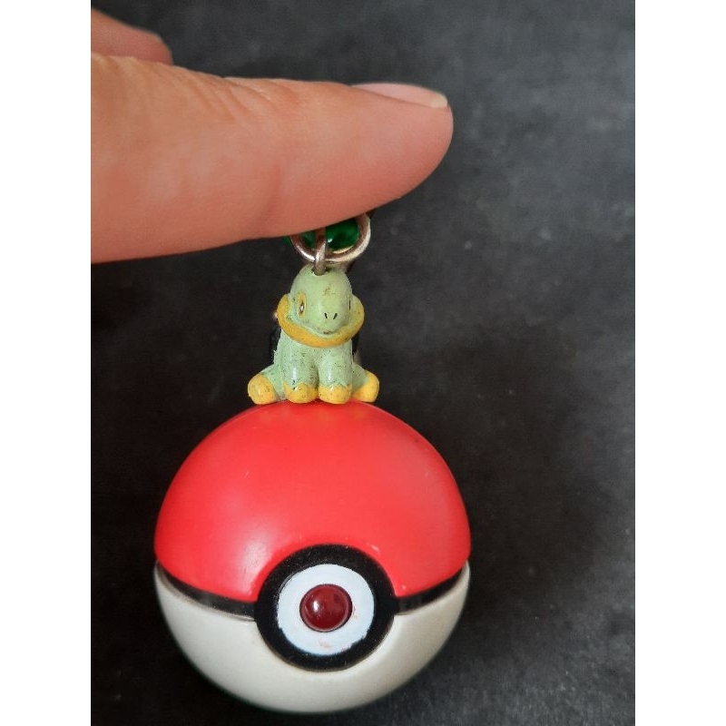 Yujin Pokemon mini Pokeball Turtwig Keychain Nintendo accessory gift ...
