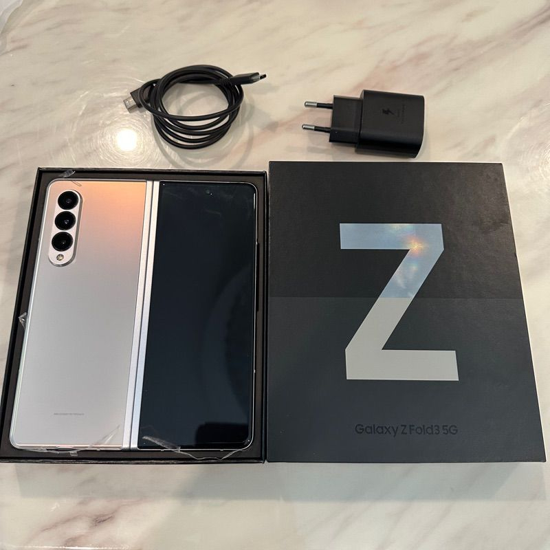 Samsung Galaxy Z Fold3 5G (สี Phantom Silver) ความจุ 256G ประกันศูนย์ไทย 1 ปีเต็ม | Shopee Thailand