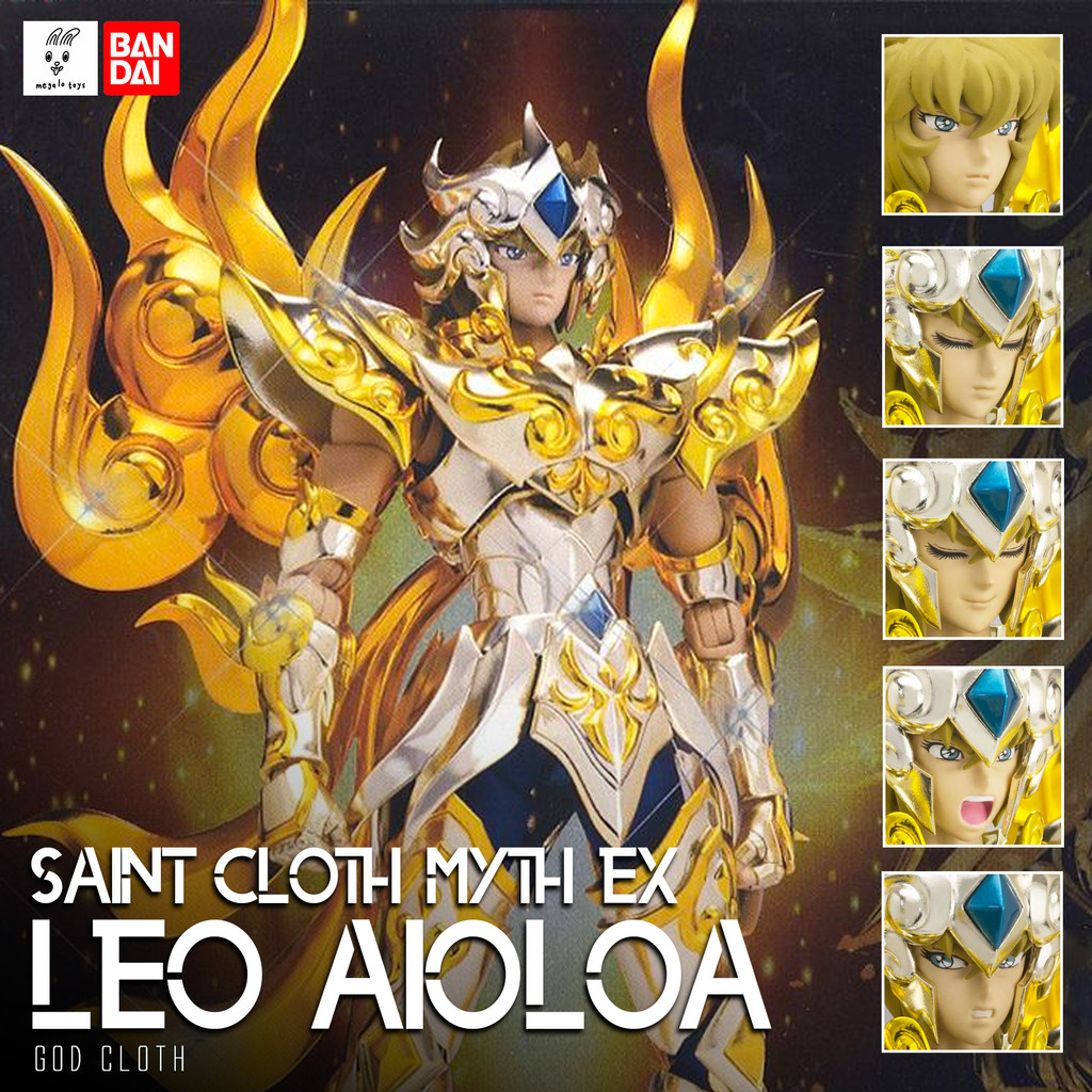 ฟิกเกอร์ Saint Seiya - Saint Cloth Myth EX Leo Aioloa God Cloth (BANDAI ...