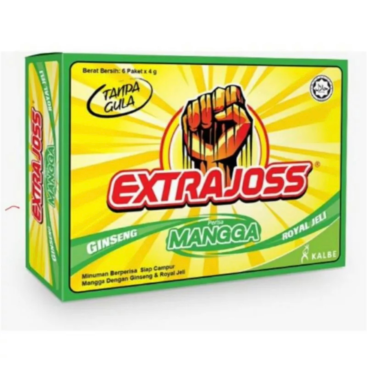 Extrajoss แบบ 6ซอง / extra joss เครื่องดื่มชูกำลังแบบผง ใช้ชงดื่ม ...