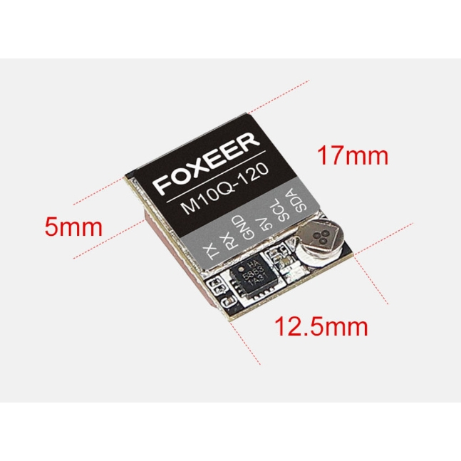 [GPS] Foxeer M10Q 120 180 250 GPS 5883 Compass สำหรับติดโดรน เครื่องบิน ...