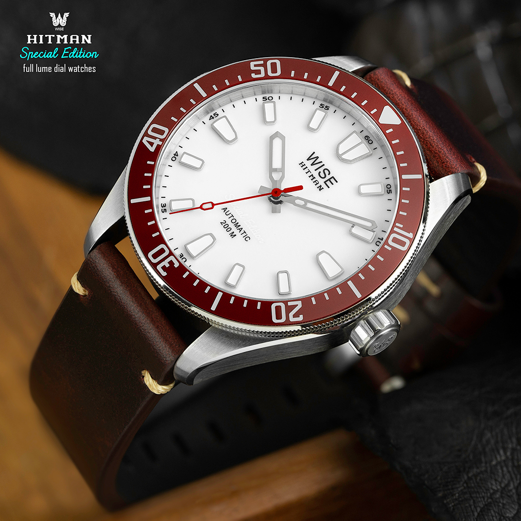 WISE รุ่น HITMAN HIT66 Full Lume Set สายหนัง *แจ้งสีสายที่ต้องการใน ...