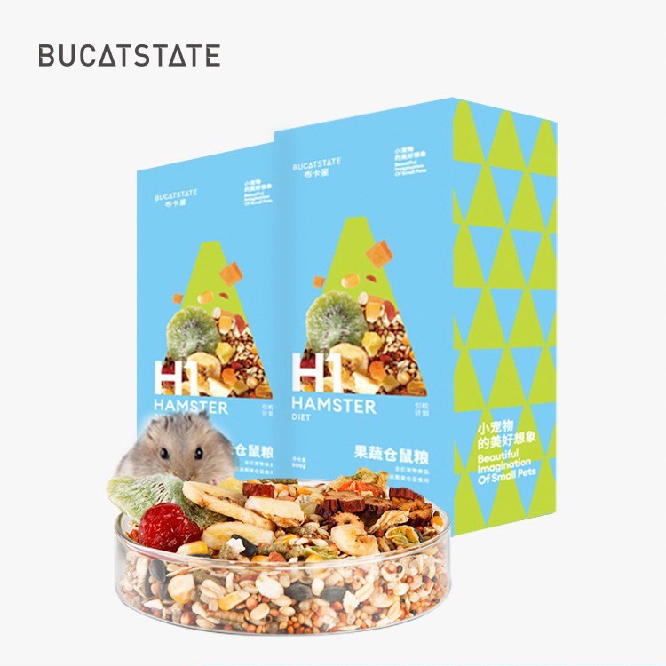 [Bucatstate] อาหารหนูแฮมเตอร์ H1 สูตรผลไม้ สำหรับทุกสายพันธุ์ | Shopee ...