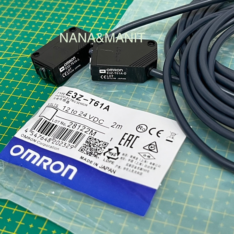 E3Z-T61A (NPN ) 1ชุด มี 2ตัว ตัวรับ-ตัวส่ง (E3Z-T61A-D+E3Z-T61A-L) NEW ️พร้อมส่งในไทย🇹🇭 | Shopee ...