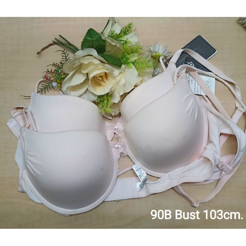 เสื้อชั้นใน size 90B มีดันทรง งานห้างป้ายห้อย | Shopee Thailand