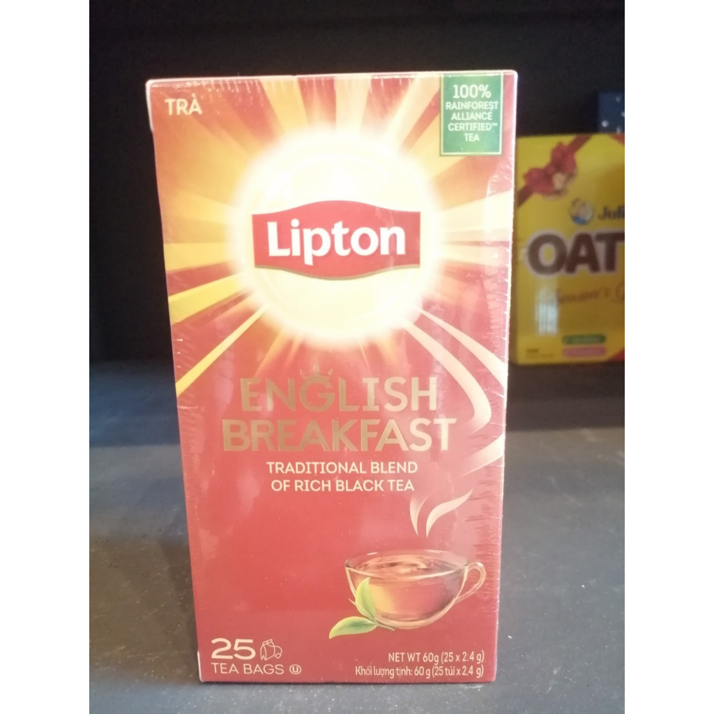 Lipton English Breakfast Tea Bag 1g*25bags ลิปตัน อิงลิช เบรคฟาสต์ 1 ...
