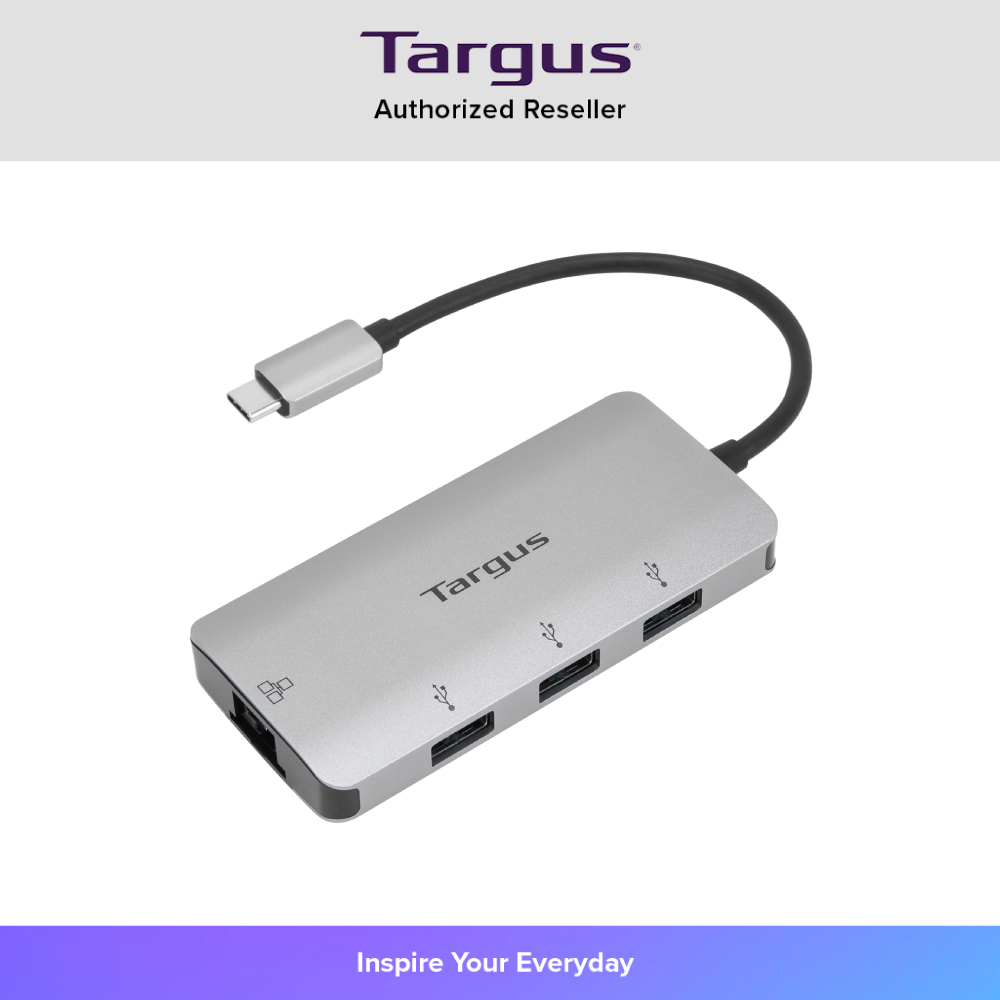 Targus ACA959 USB-C Multi-Port Hub with Ethernet Adapter อะแดปเตอร์แปลง ...