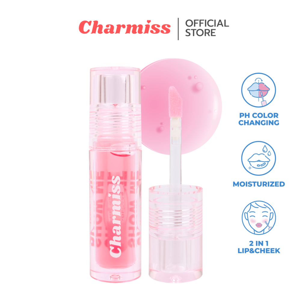 Charmiss Show Me Your Love Juicy Drop Lip & CheekOil 2.5 g ลิปออยล์ ...
