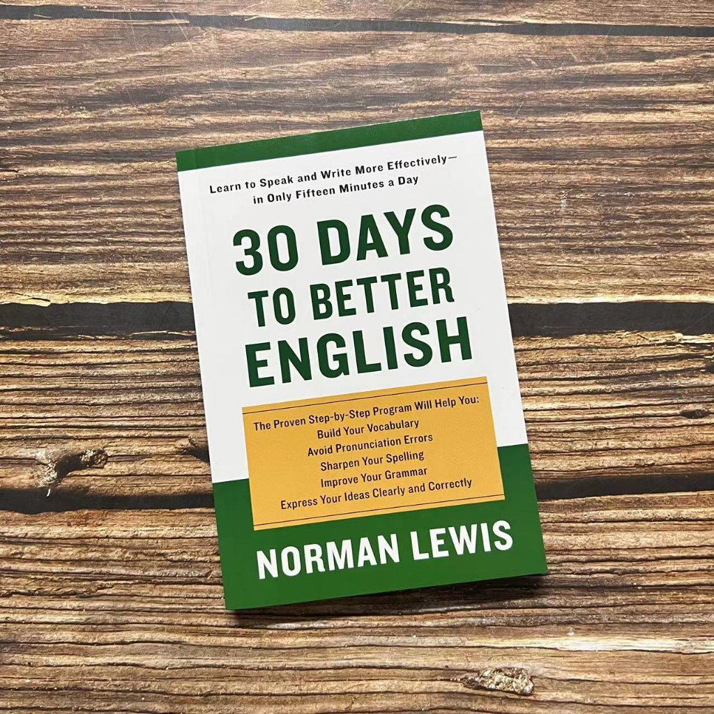 【Brandnew】30 Days to Better English Book Language Words Pocket Size ...