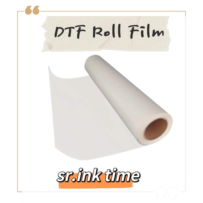ฟิล์ม DTF ขนาด 60cm*100mคุณภาพดี ราคาถูก( แบบด้านเดียว ) สีสดคมชัดสวย | Shopee Thailand