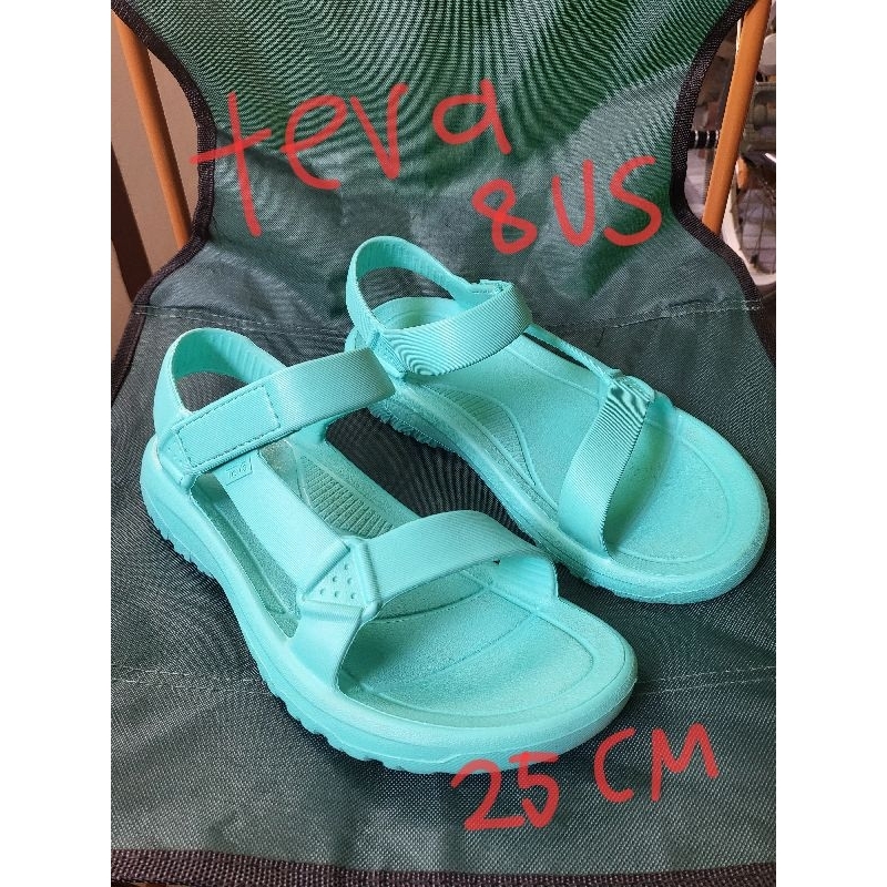 used teva สีเขียวตามภาพ ความยาว 25cm | Shopee Thailand