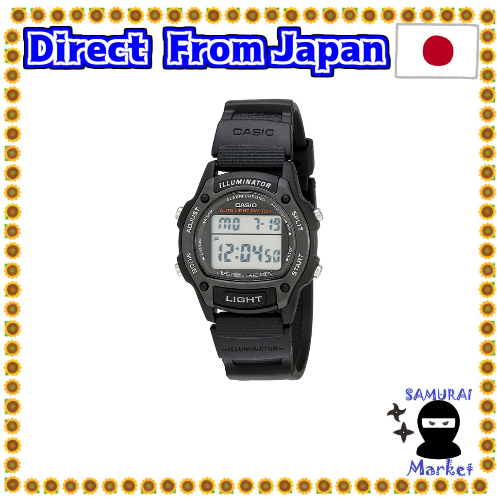 【Direct From Japan】 [Casio] CASIO Watch Digital W-93H-1AV Black Men's ...