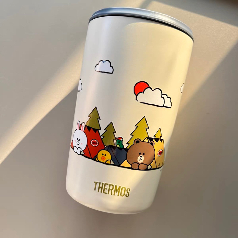 พรีออเดอร์ ♥️THERMOS TUMBLER Line Friends แก้วสแตนเลสสุญญากาศเก็บ ...