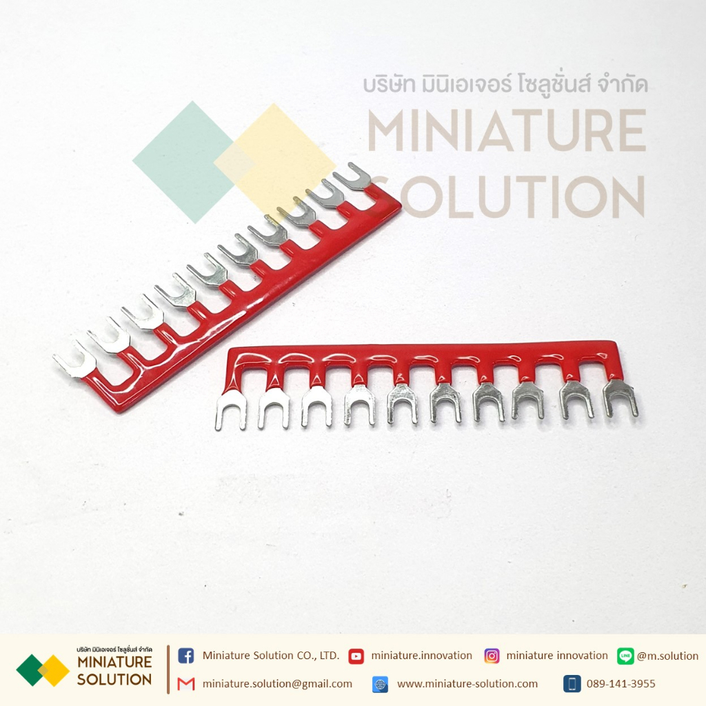 Terminal Jumper จั๊มเปอร์สำหรับเทอร์มินอล ST2.5 PT2.5 TB1510 TBD10 ...