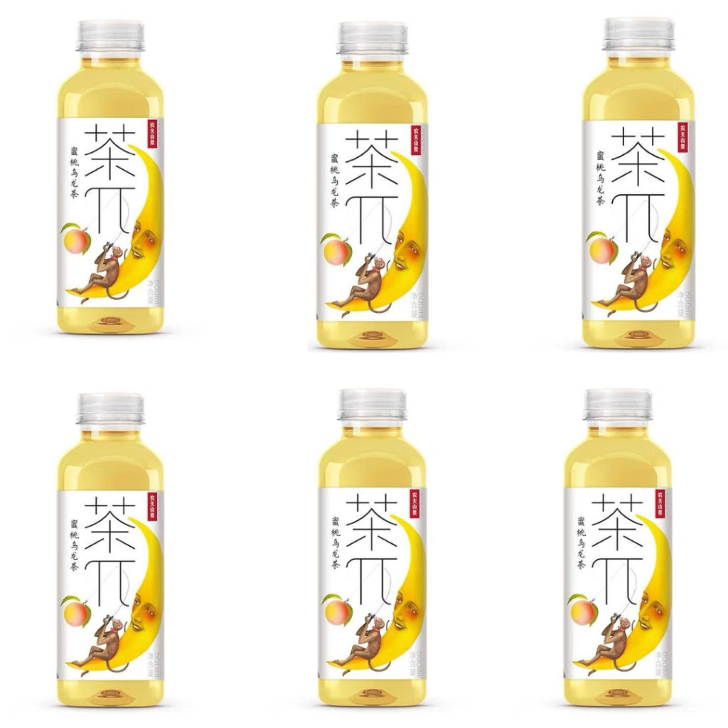 ชาผลไม้ สุดคุ้ม 6 ขวด ชาอู่หลงพีช Tea Pi by Nongfu Spring | Shopee Thailand