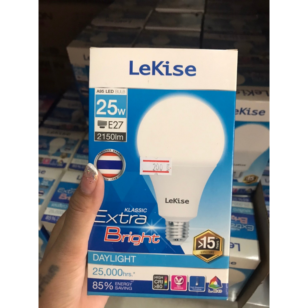 (สินค้าลดราคา) LEKISE หลอดไฟ LED A95 25W รุ่น Klassic EX แสงเดย์ไลท์ แสงสีขาว | Shopee Thailand