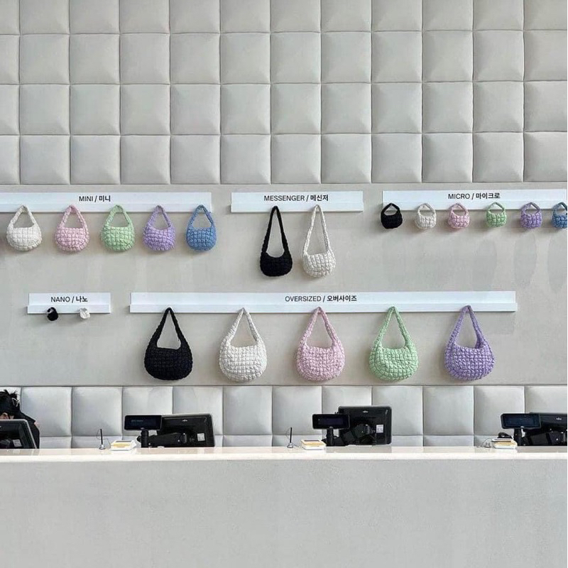 พร้อมส่งกระเป๋า cos mini / oversized qulited collection ใหม่จากเกาหลี ...