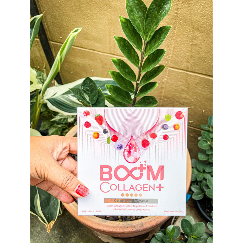 Boom collagen ไดเปปไทด์และไตรเปปไทด์ พร้อมสารสกัดมากถึง 36 ชนิด ...