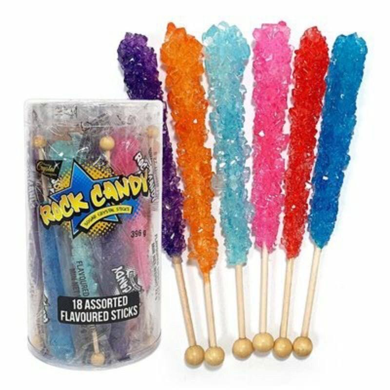 🔥 พร้อมส่งจากไทย 🔥 ASMR Rock Candy Crystal คริสตัลเกล็ดน้ำตาล กระปุก 18 ...