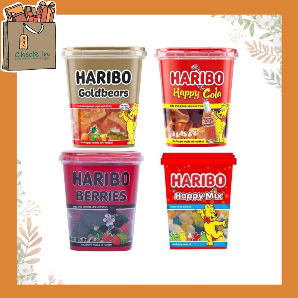 Haribo Goldbears Happy Cola Happy Mix Berries กัมมี่ เจลลี่ ฮาริโบ้ ...