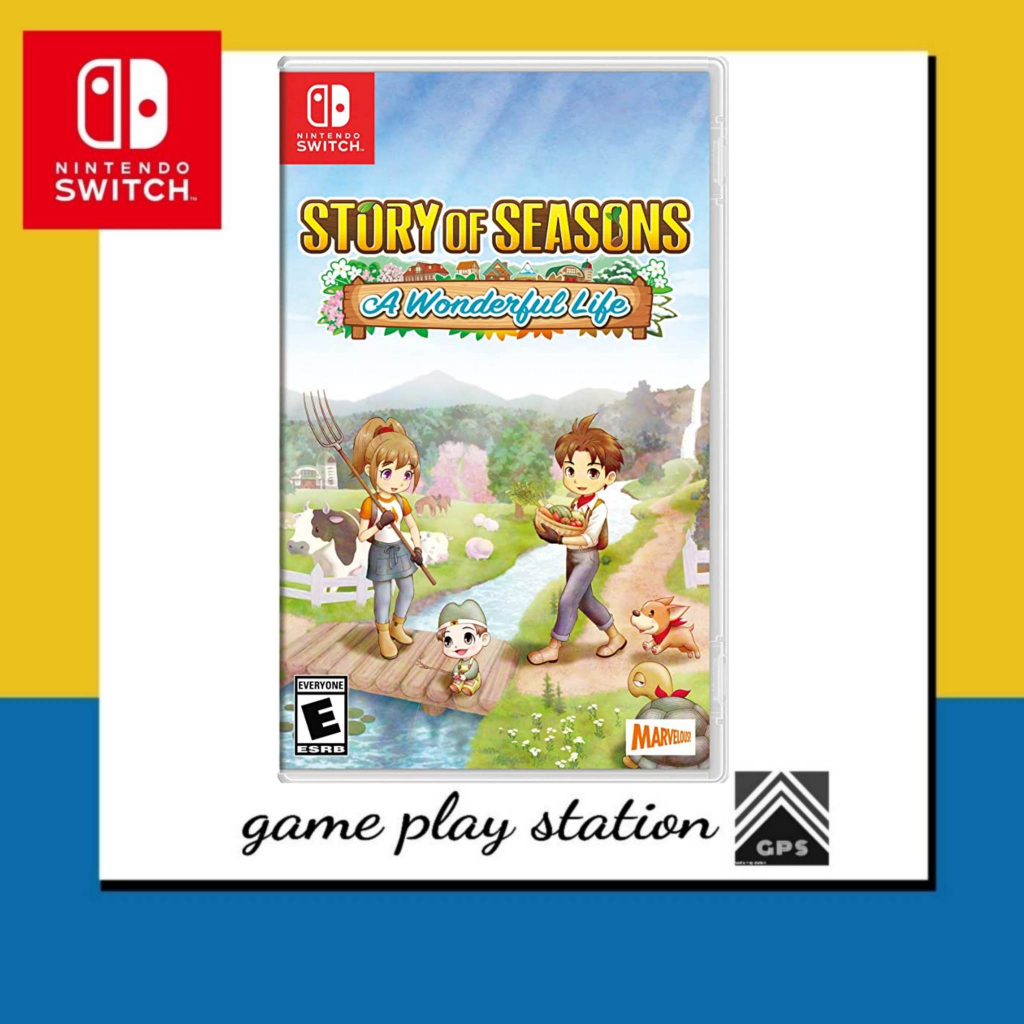 nintendo switch story of seasons a wonderful life / limited edition ...