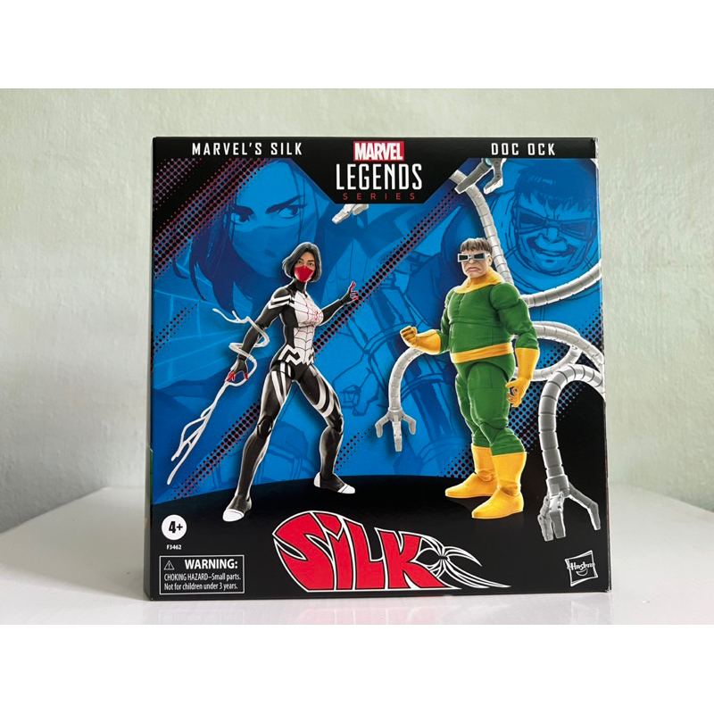 Marvel Legends Action Figure, Silk & Doc Ock | Shopee Thailand