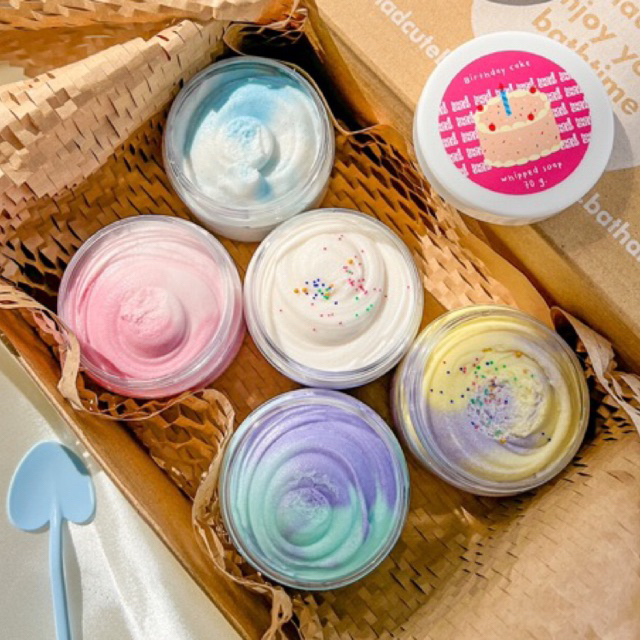 Whipped Soap Trial set วิปครีมอาบน้ำเซ็ททดลอง สบู่อาบน้ำ บำรุงผิว ...