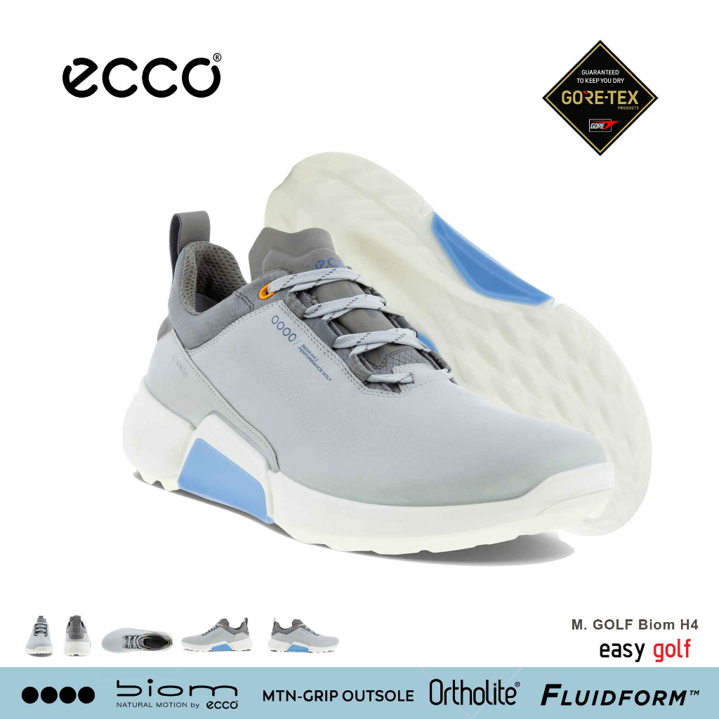 ECCO BIOM H4 MEN ECCO GOLF GOLF SHOES รองเท้ากีฬากอล์ฟผู้ชาย SS23 ...