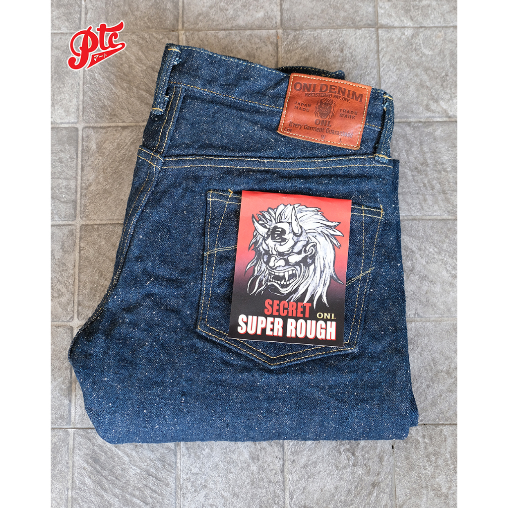 ONI-622SESR 20OZ SECRET SUPER ROUGH DENIM RELAX TAPERED | Shopee Thailand