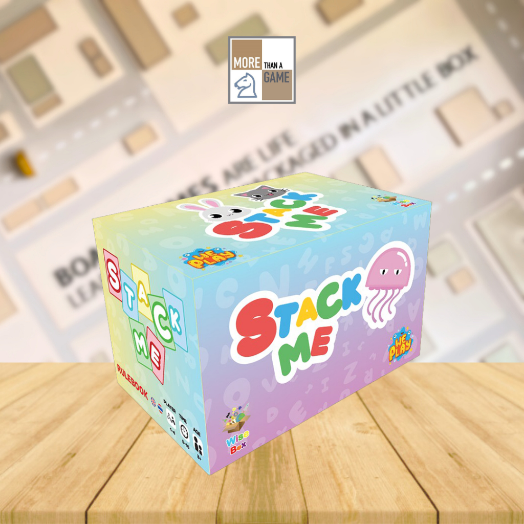 Stack Me เกมอักษรภาษาอังกฤษ (Eng) [-Boardgame ลิขสิทธิ์แท้-] | Shopee ...