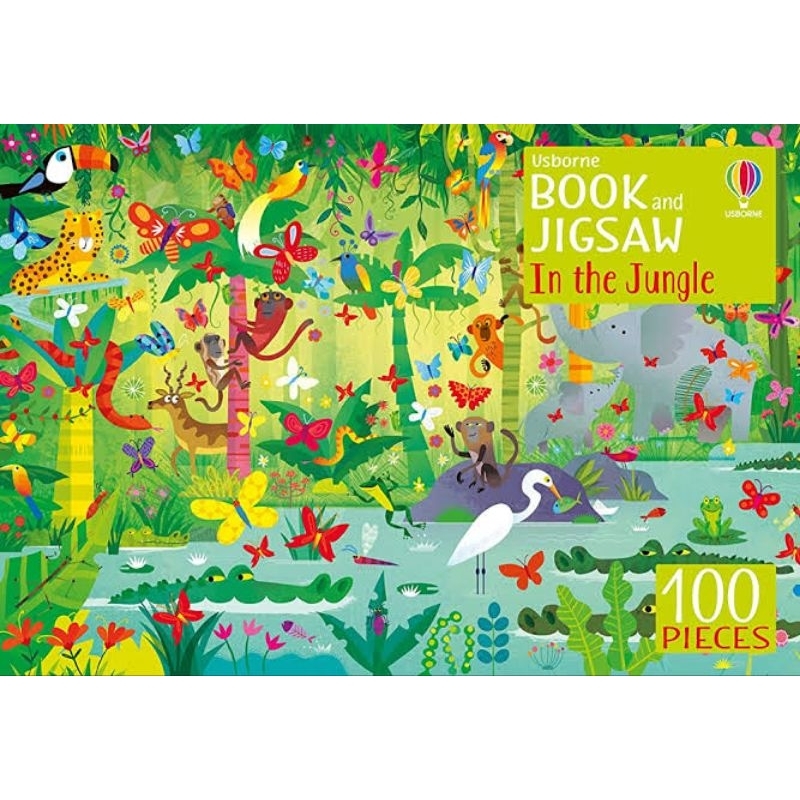 Book and Jigsaw (Usborne) 100-300 pieces จิ๊กซอร์สุดน่ารัก พร้อมหนังสือ ...