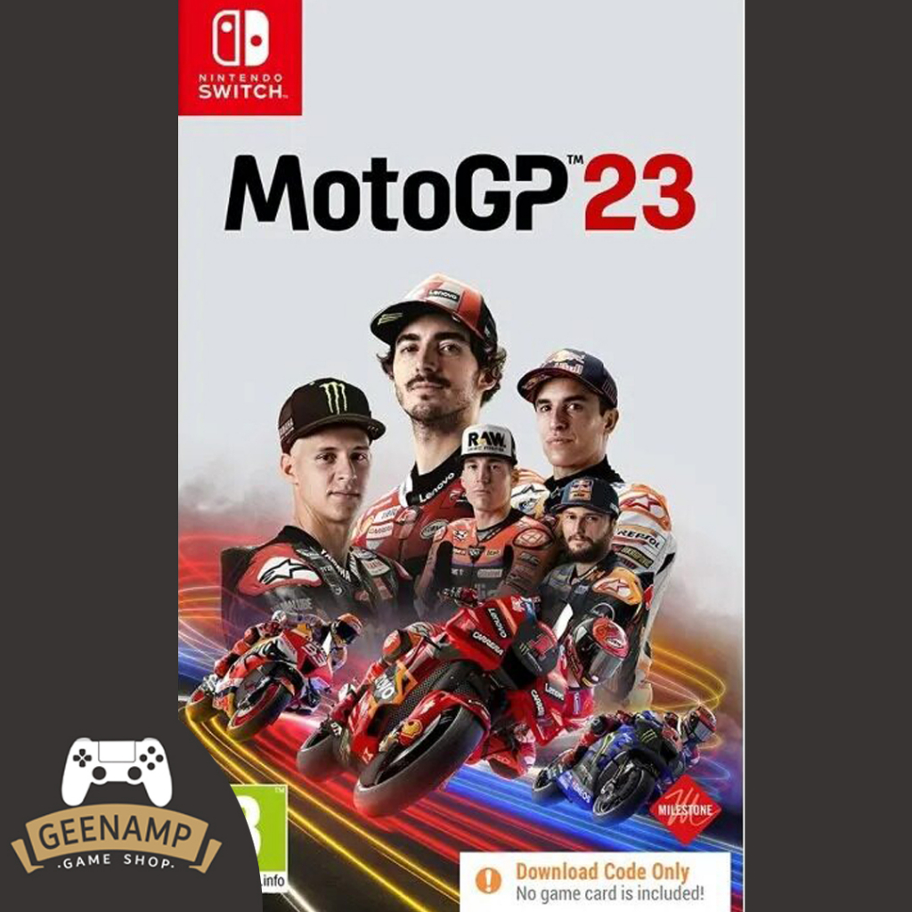 (โค้ดshopee ลด20%) NSW [มือ1](CODE IN A BOX) MotoGP 23 (EU)(EN) - Nintendo Switch - Moto GP 2023 ...