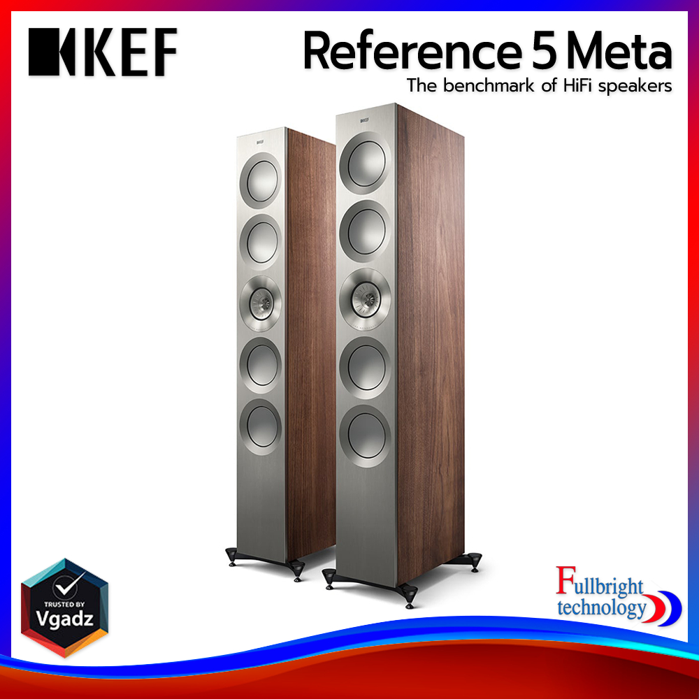 KEF Reference 5 Meta (PAIR) Floorstanding Speaker ลำโพงตั้งพื้น 3 ทาง ...