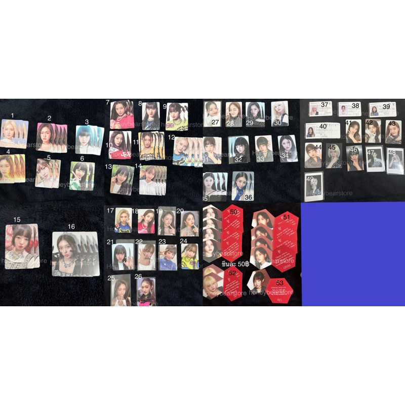 พร้อมส่ง การ์ด IVE (lucky draw, การ์ดบั้ม, เบเนฟิต, official) | Shopee ...