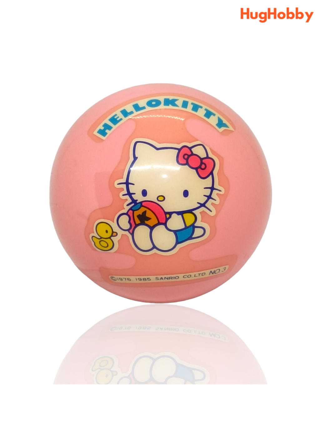 Vintage 1985 Sanrio Hello Kitty Rubber Ball No.3 [Used] | Shopee Thailand