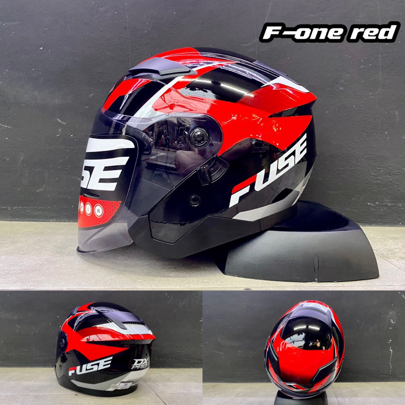 หมวกกันน็อค Fuse DX Pro นวมถอดซักได้ น้ำหนักเบา | Shopee Thailand